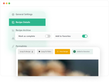 WP Delicious Features- Best Recipe WordPress Plugin